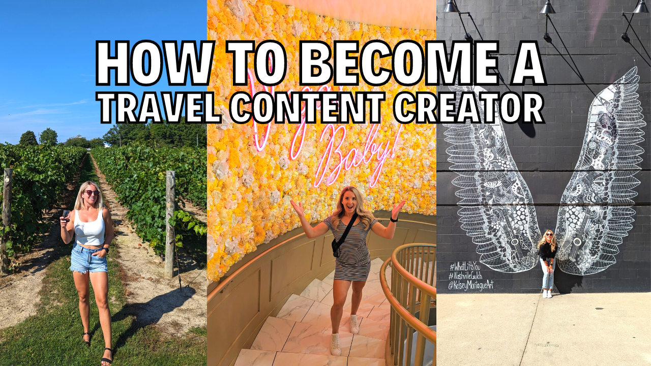 How to Become a Travel Content Creator (easy & actionable steps)